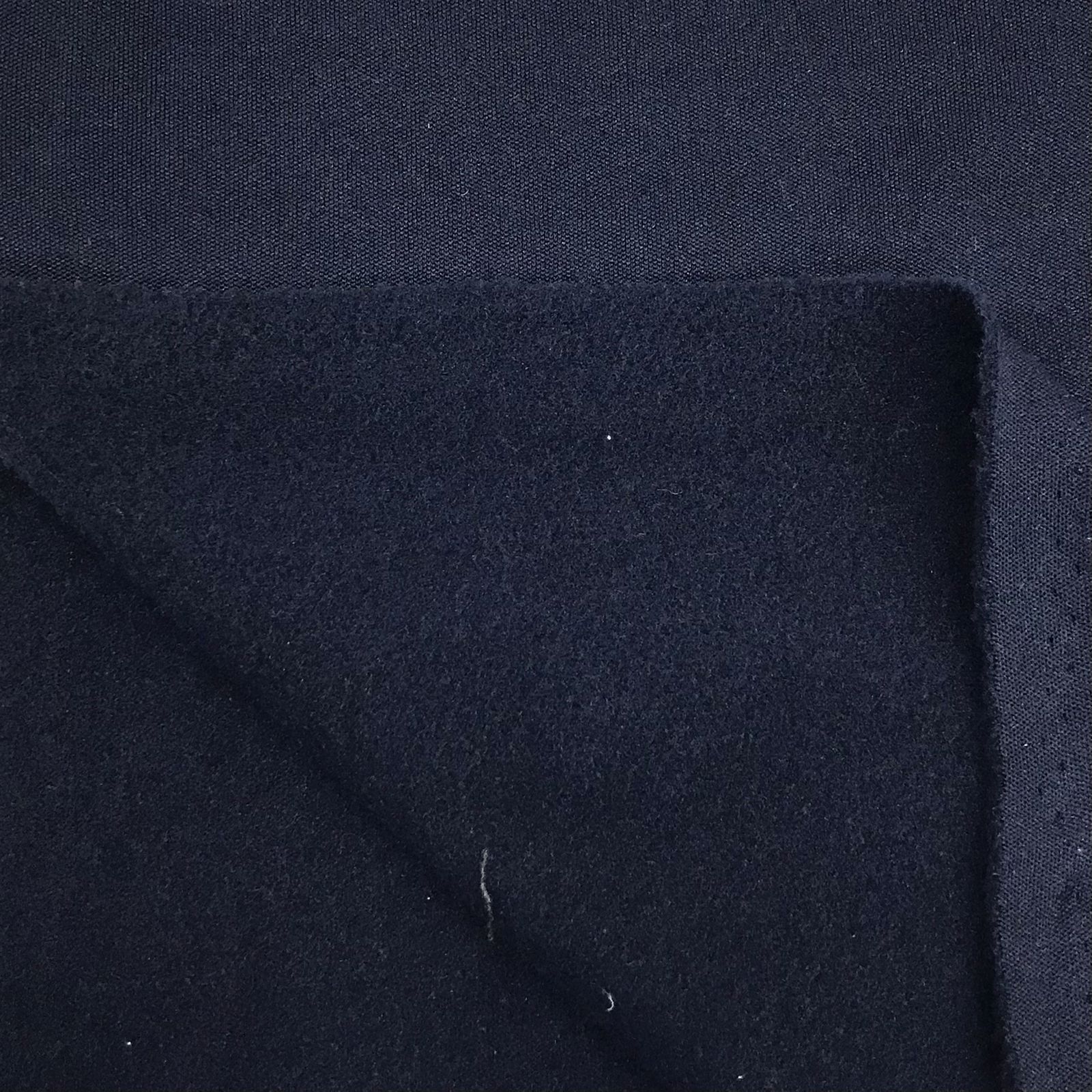 Helanca Flanelada Azul Marinho